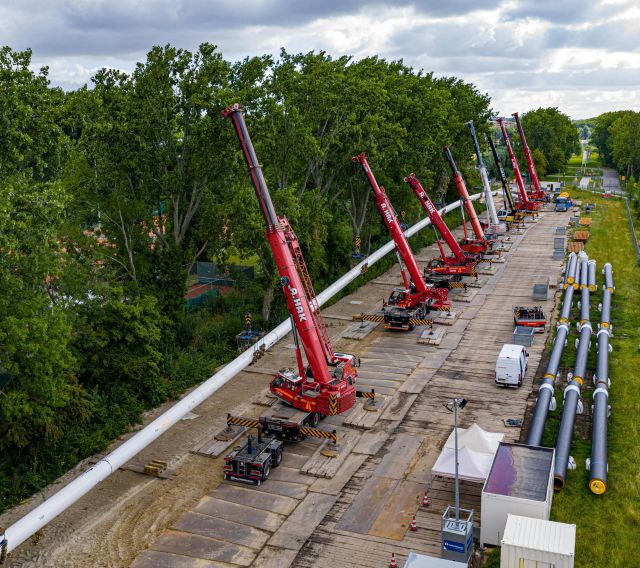 HDD-boring onder Delflandsedijk in Vlaardingen geslaagd › WarmtelinQ